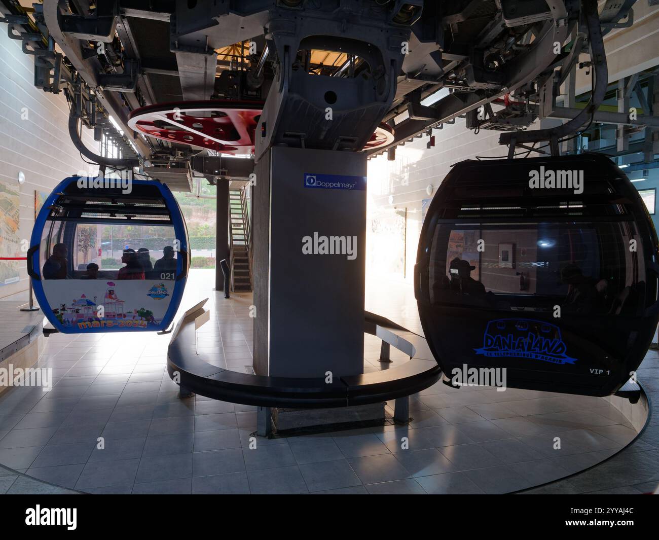 Agadir Ouffela cable car station in the city of Agadir, Dec 2024 Stock ...