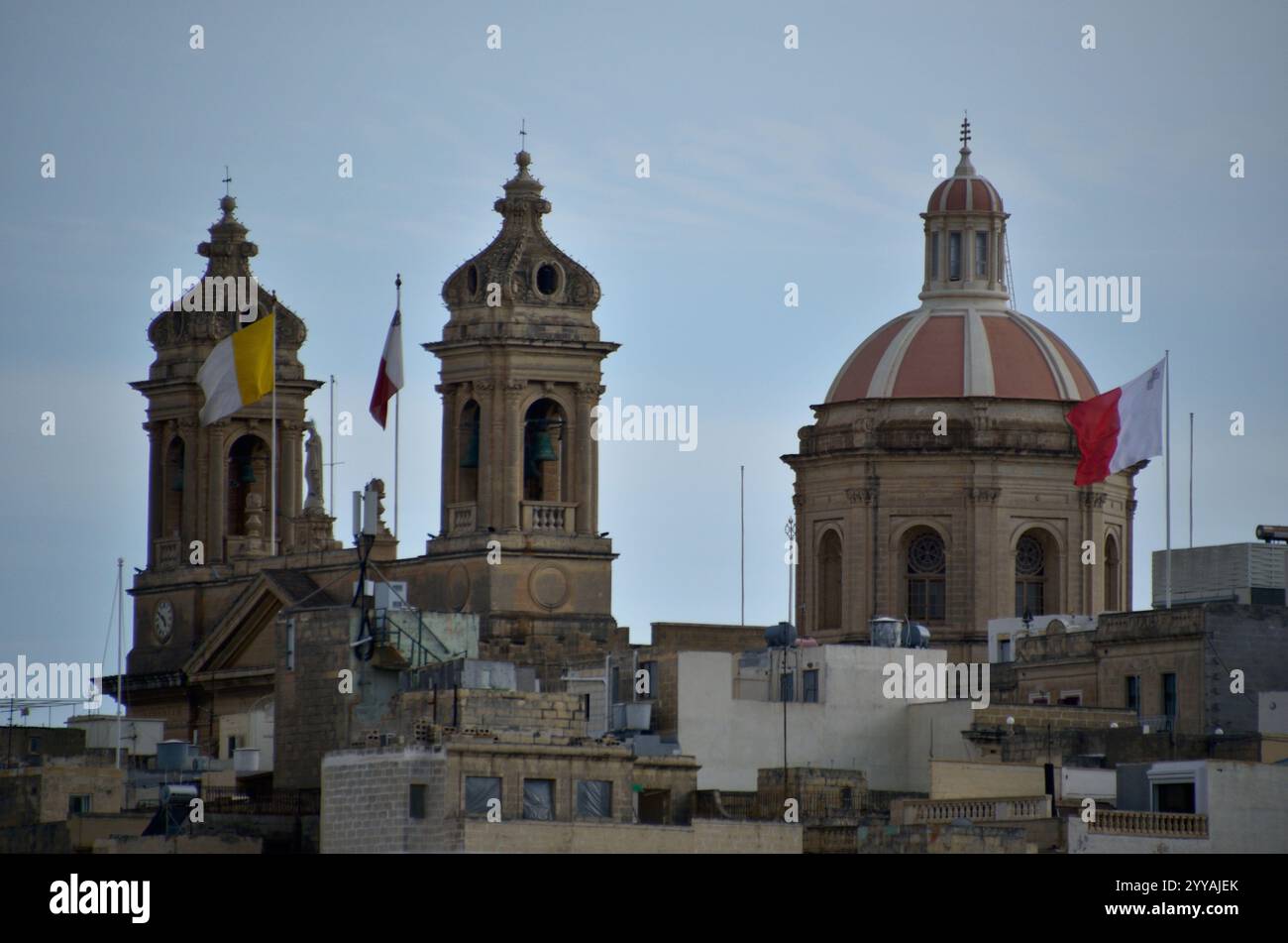 Basilica of the Nativity of Mary, Isla-Senglea view from Fort St ...