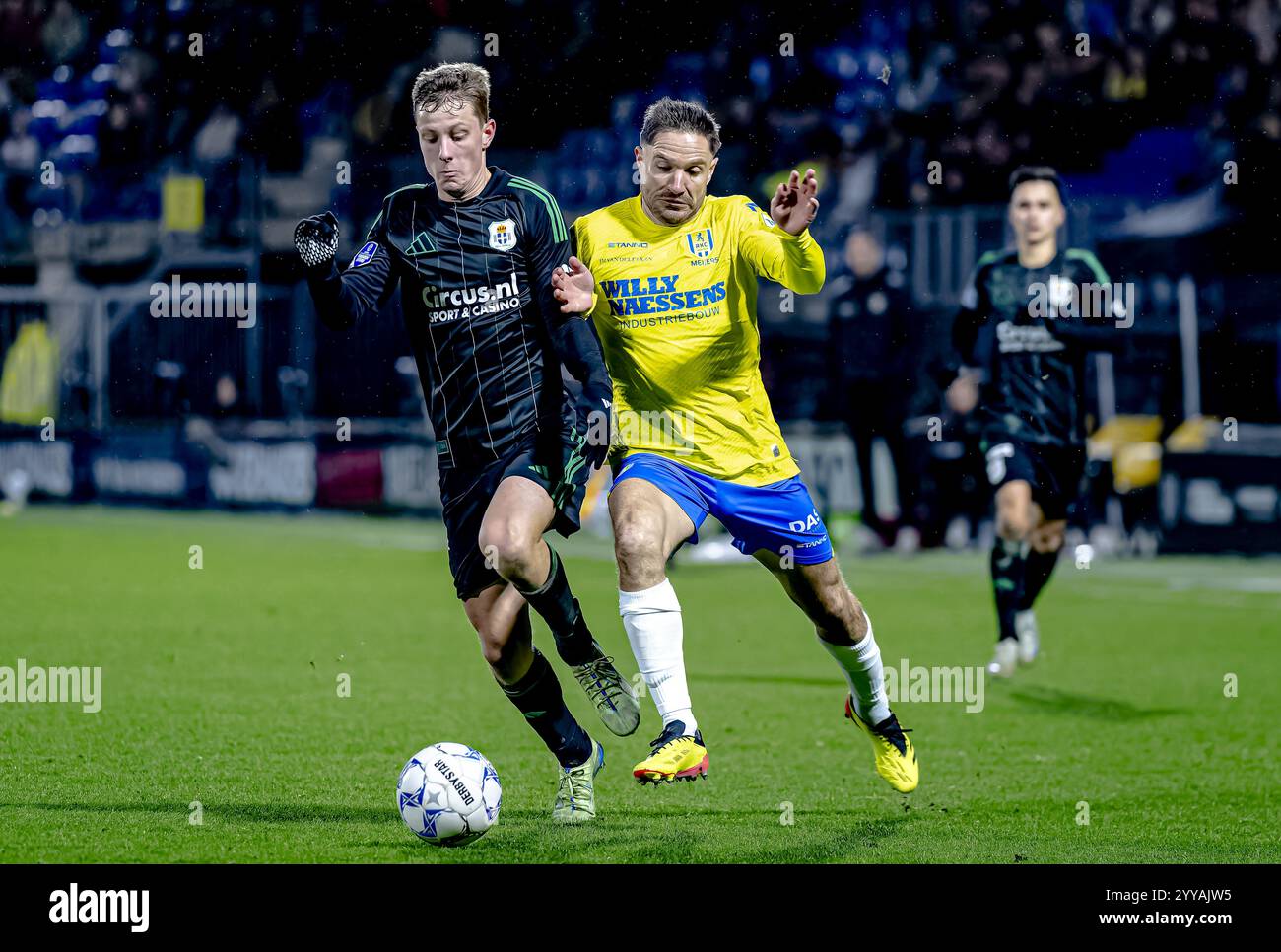 WAALWIJK, Netherlands. 20th Dec, 2024. SPO, Mandemakers Stadium, Dutch eredivisie, season 2024/ ...