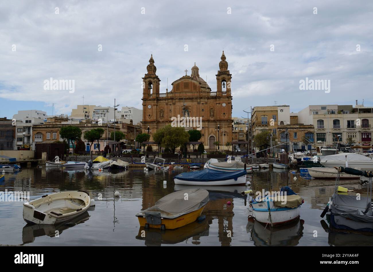Square of the 5th of October, Msida-Imsida, Malta, Europe Stock Photo ...