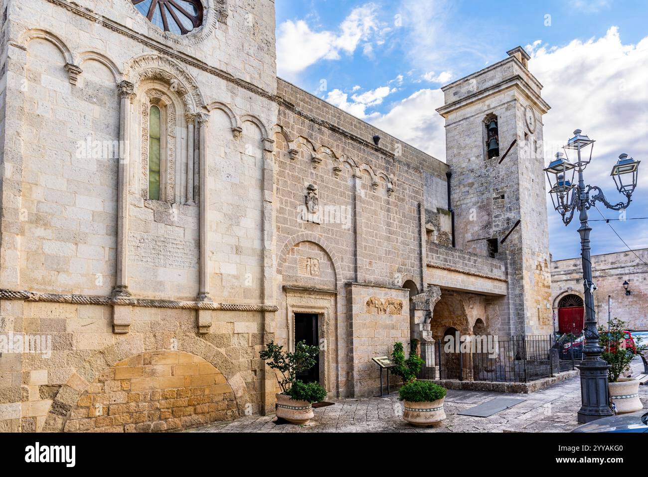 Side view of Church of the Annunciation (in Italian "Chiesa dell ...
