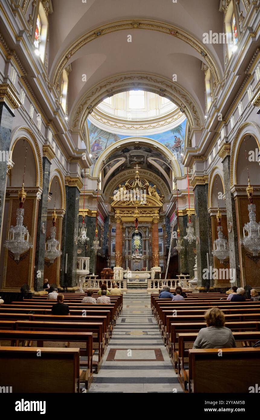Basilica of the Nativity of Mary, Victory Street, Isla-Senglea, Malta ...