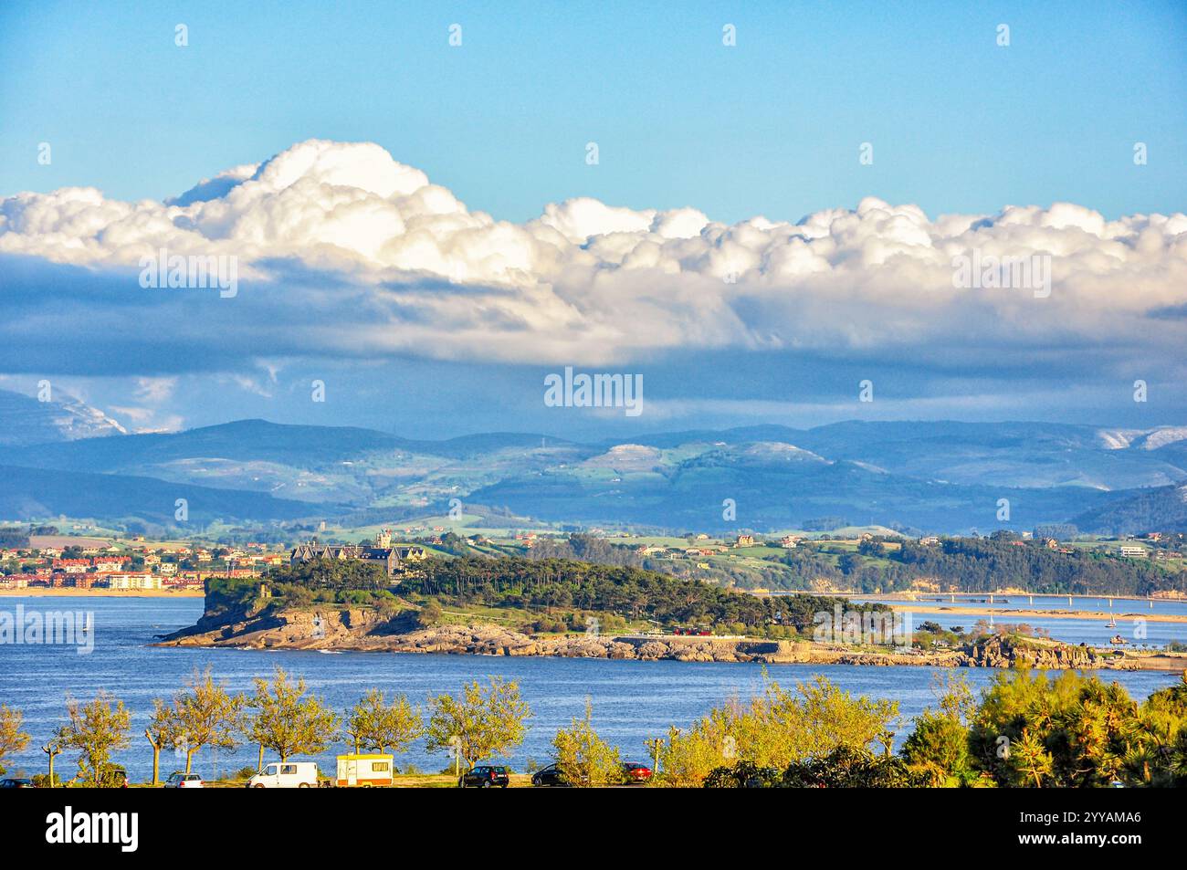 The Bay of Santander is the largest estuary on the North coast of Spain ...