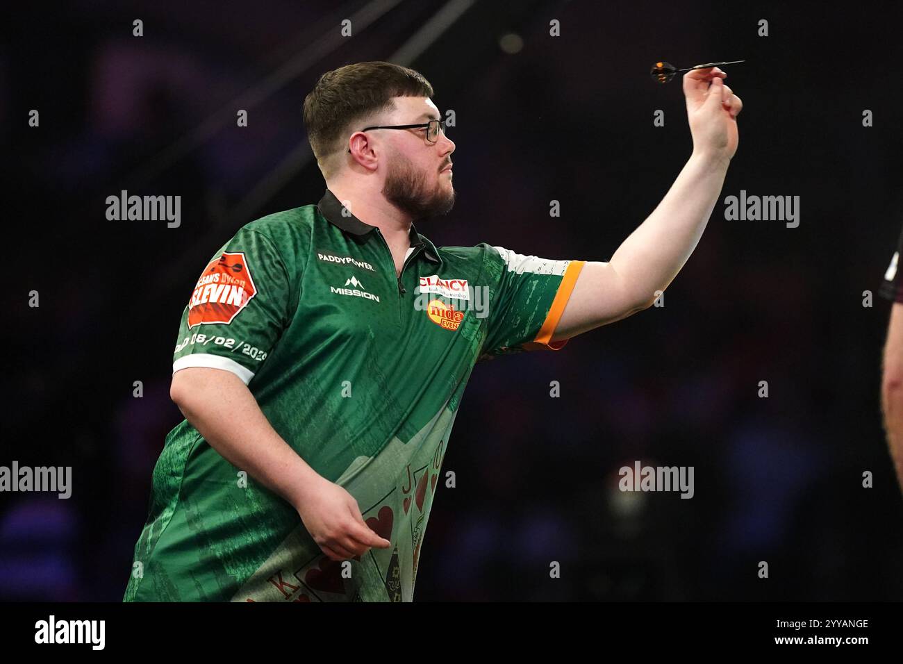 Dylan Slevin in action against William Oâ€™Connor (not pictured) during ...