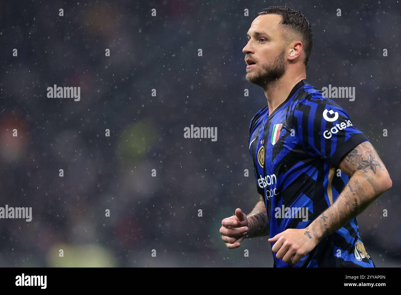 Milan, Italy. 19th Dec, 2024. Marko Arnautovic of FC Internazionale ...