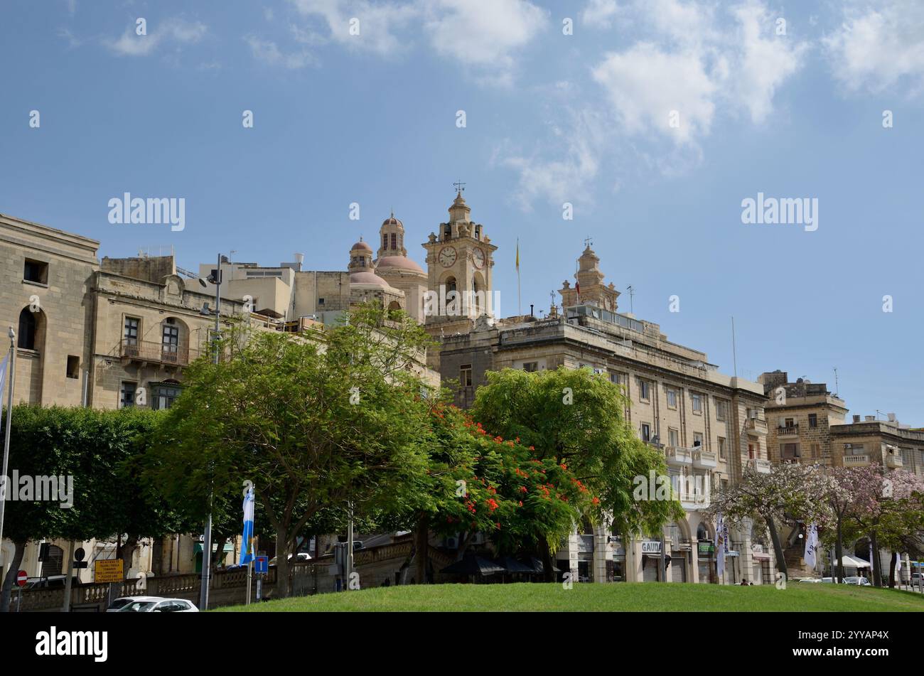 Church of the Immaculate Conception view from Bormla Waterfront ...