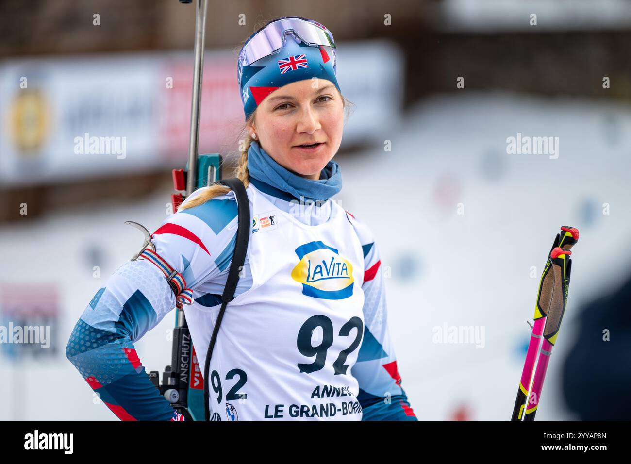 Le Grand Bornand, France. 20th Dec, 2024. PENDRY Shawna, Women 7, 5 Km ...