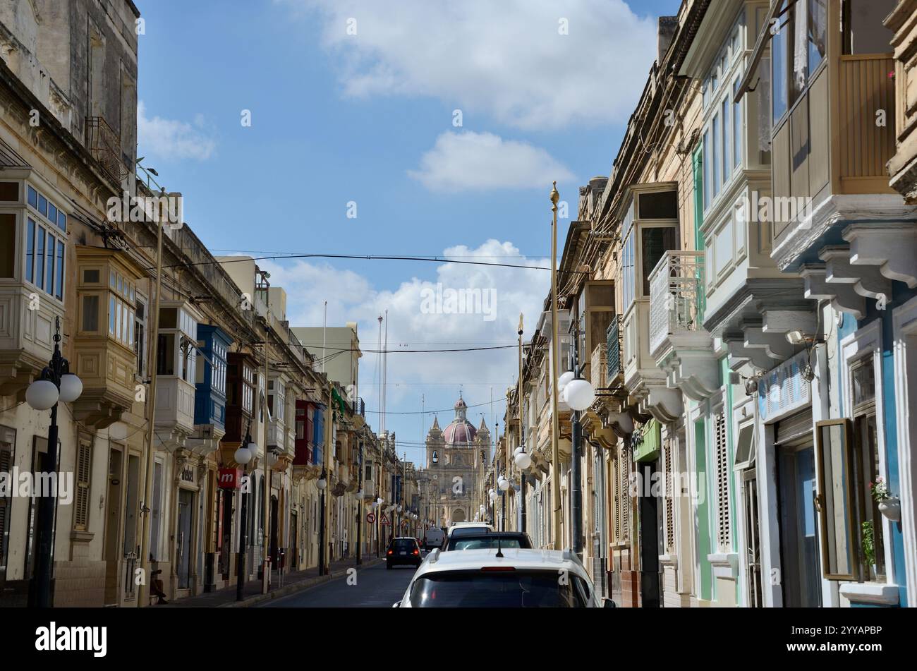 Zabbar Parish Church, Is - Santwarju, Zabbar, Malta, Europe Stock Photo ...
