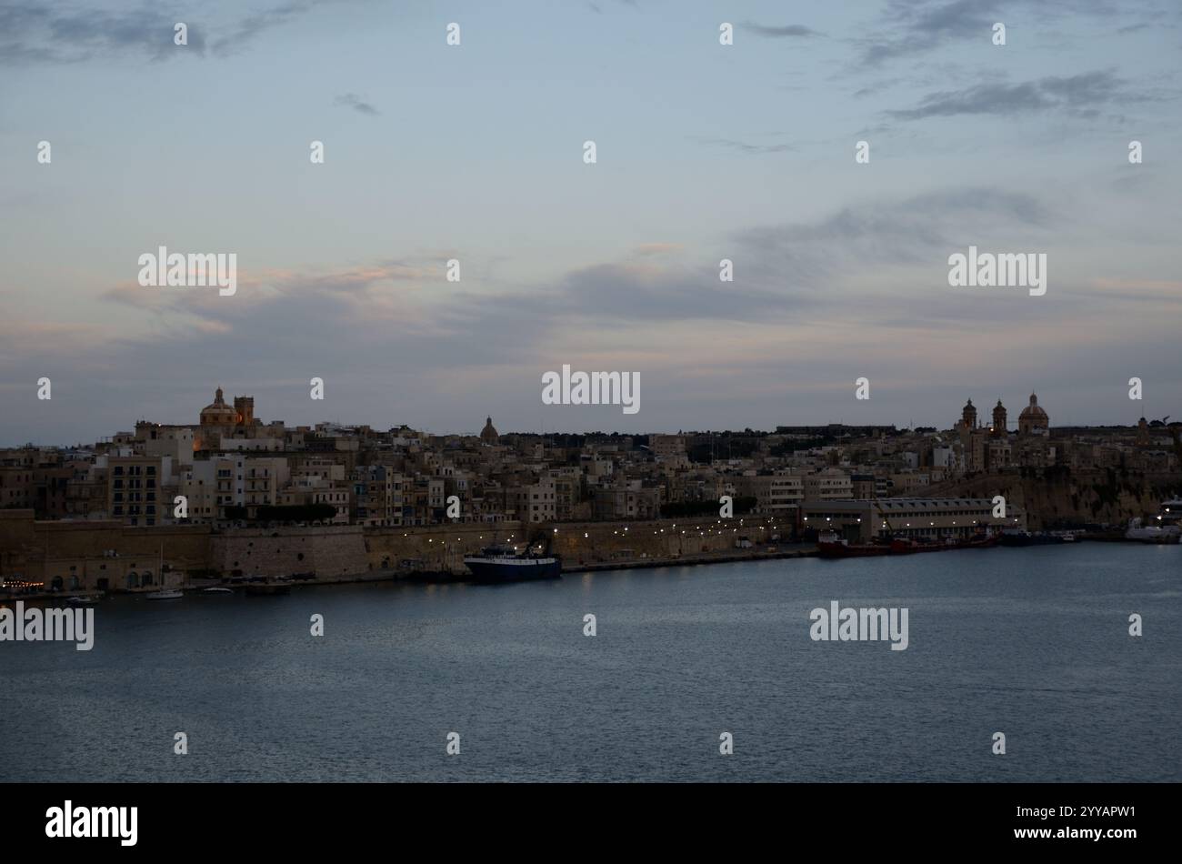 Isla-Senglea view from King George V Park, Floriana, Malta, Europe ...