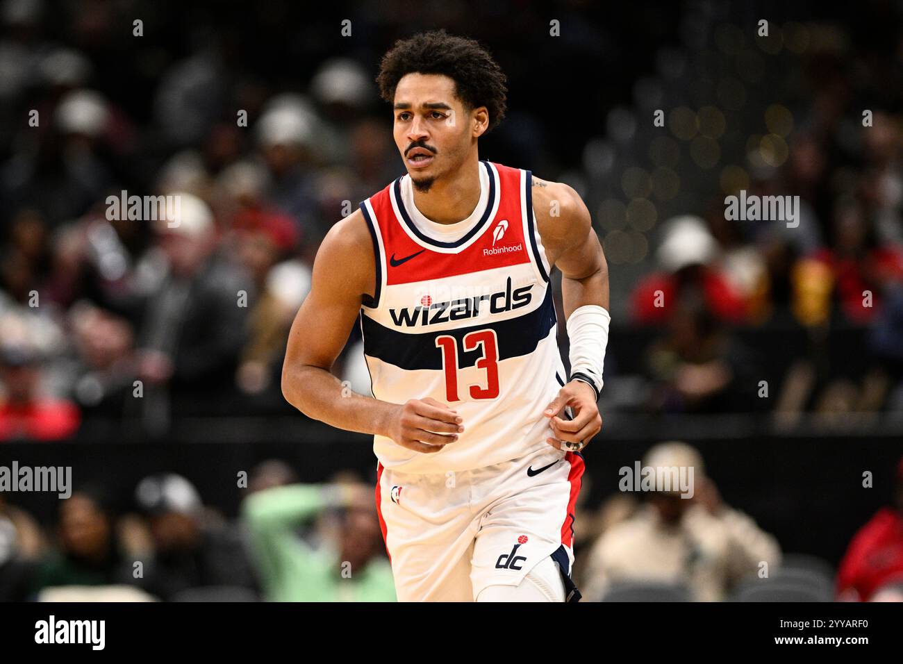 Washington Wizards guard Jordan Poole (13) in action during the second ...