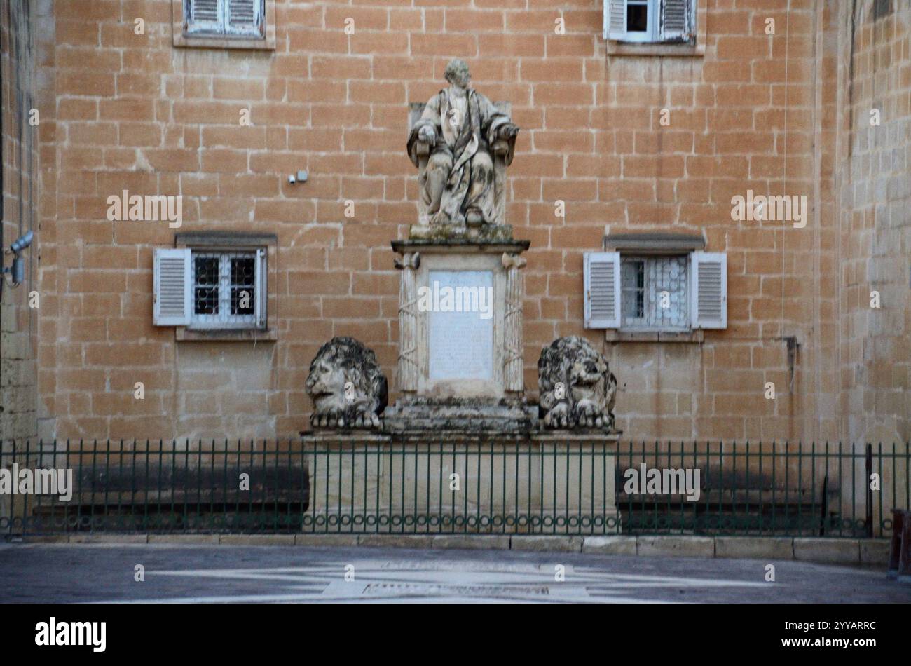 Joseph Nicholas Zammit Memorial, Upper Barrakka, Valletta, Malta ...