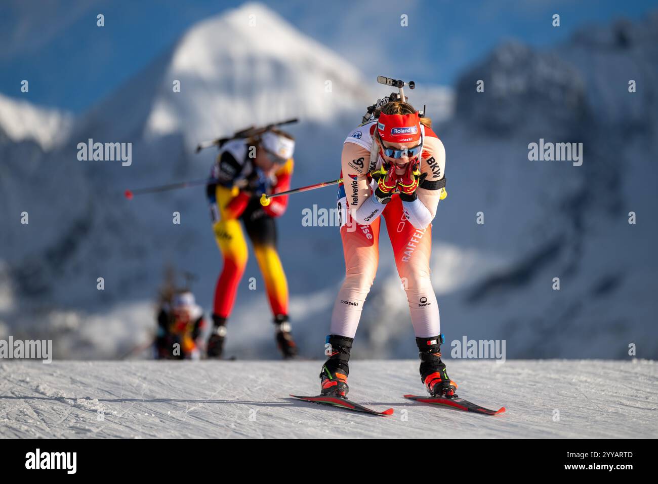 Le Grand Bornand, France. 20th Dec, 2024. MEIER Lea, Women 7, 5 Km ...