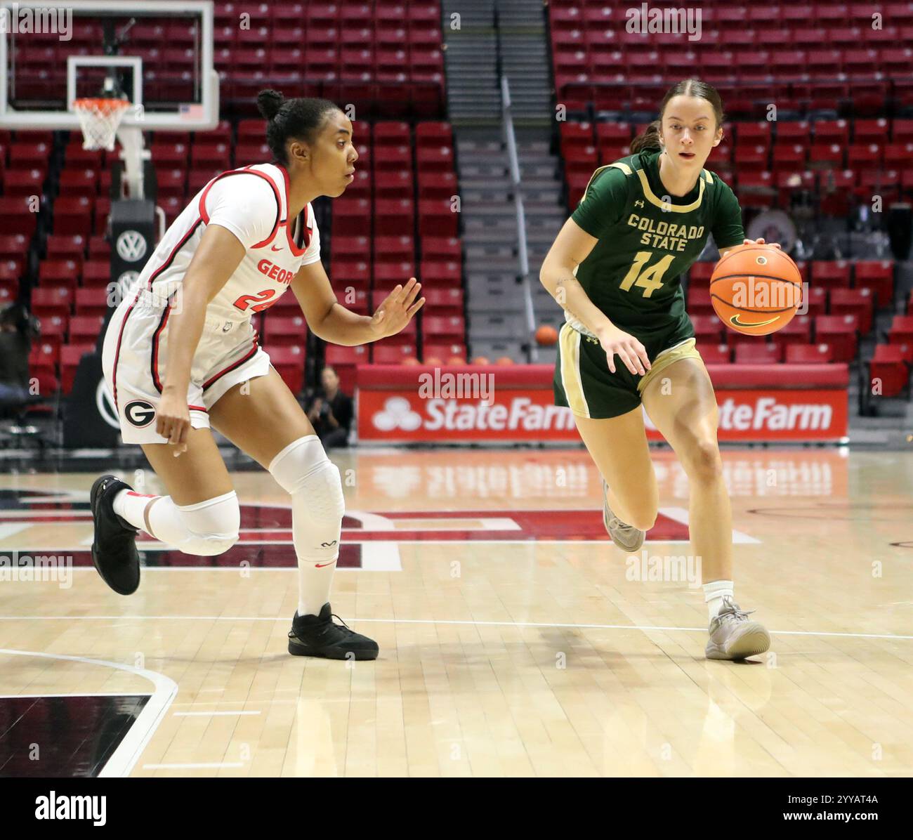 San Diego, USA. 20th Dec, 2024. December 20, 2024 - Colorado State Rams ...