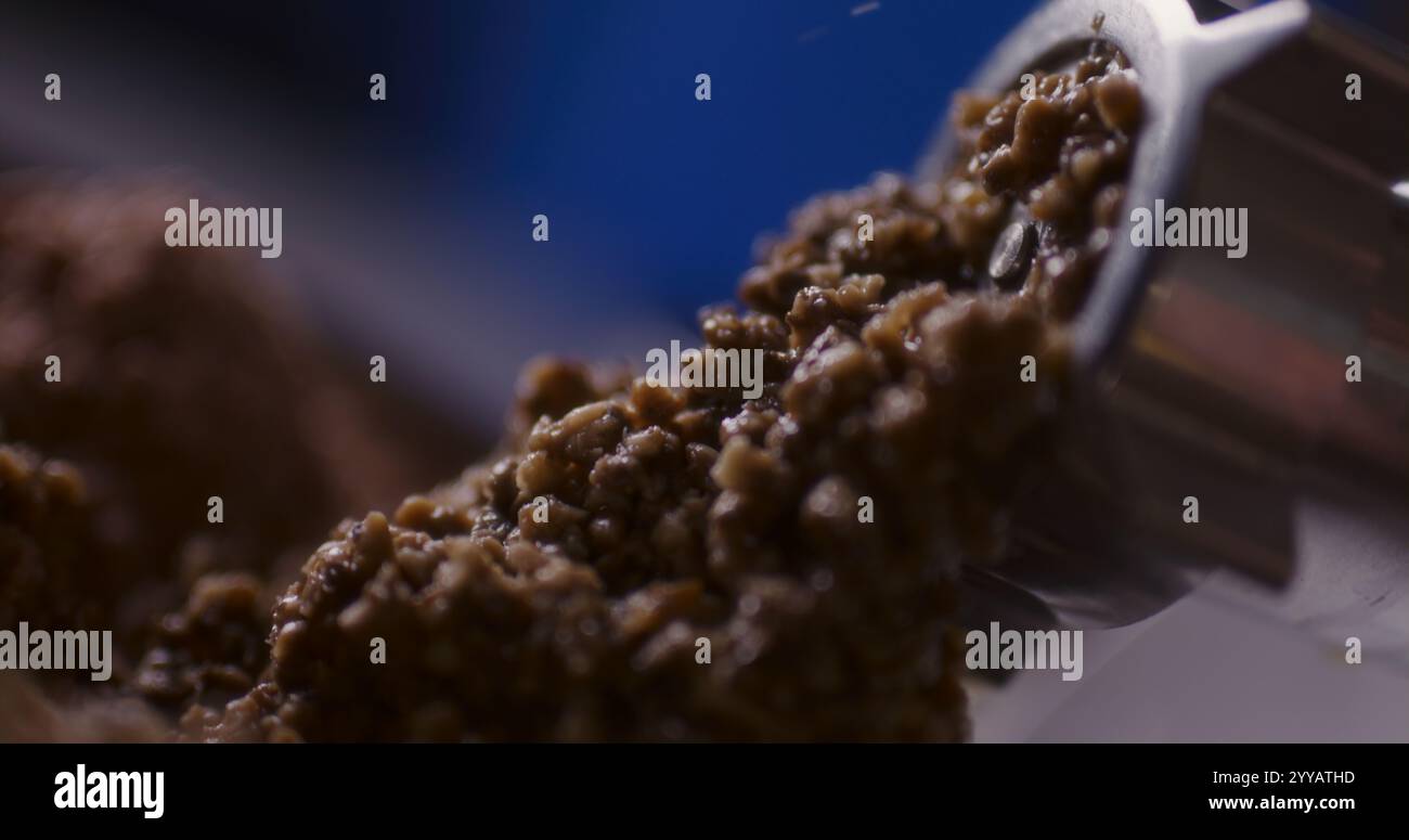 Grinding process close-up Stock Photo - Alamy