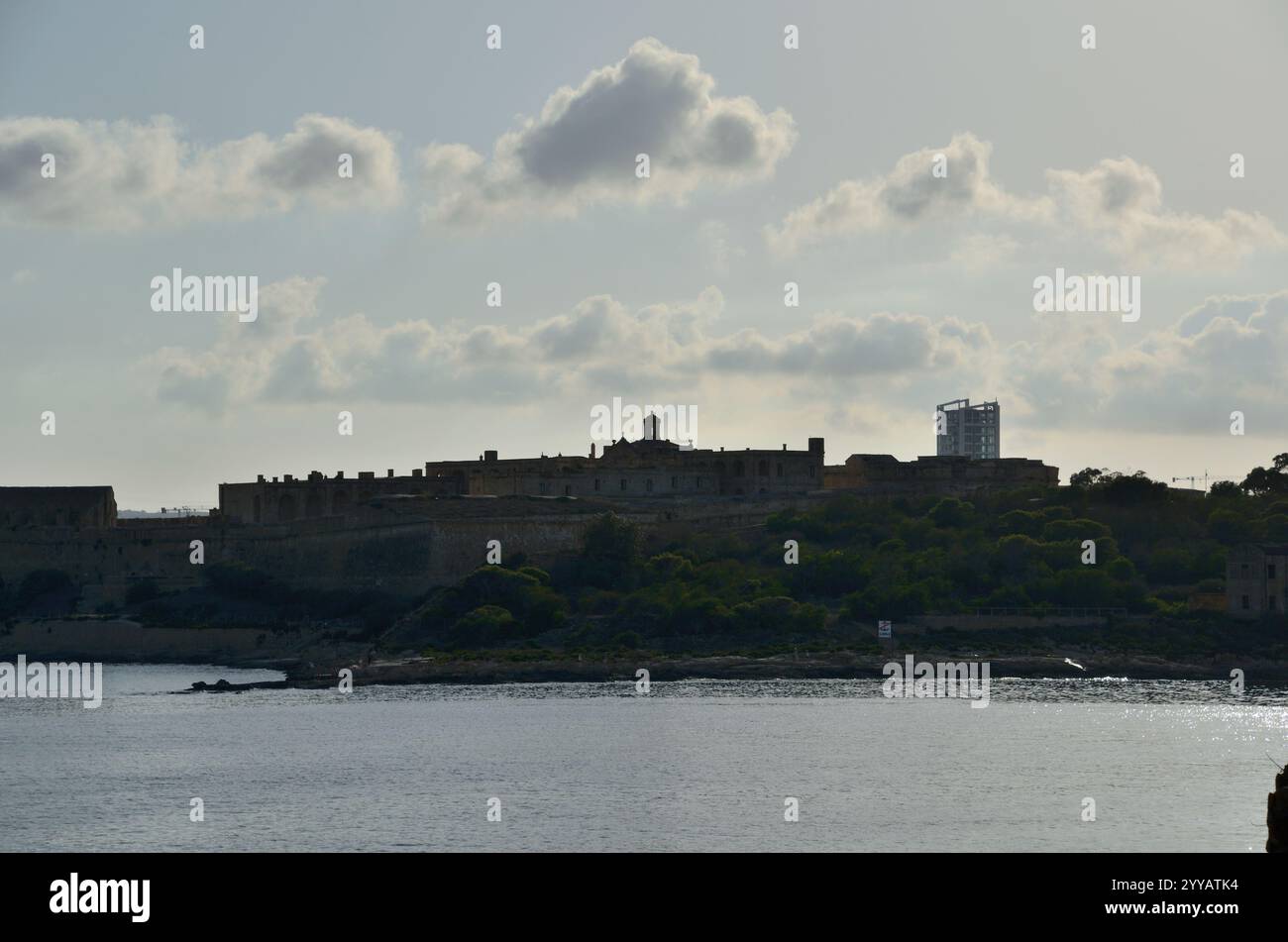 Chapel of St Anthony of Padua, Fort Manoel, Gzira view from Tigné Point ...