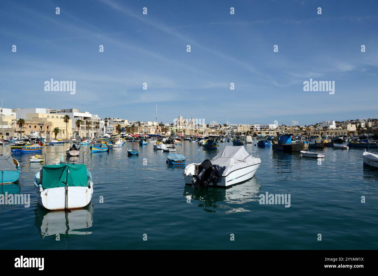Marsa Scirocco, Marsaxlokk, Malta, Europe Stock Photo - Alamy