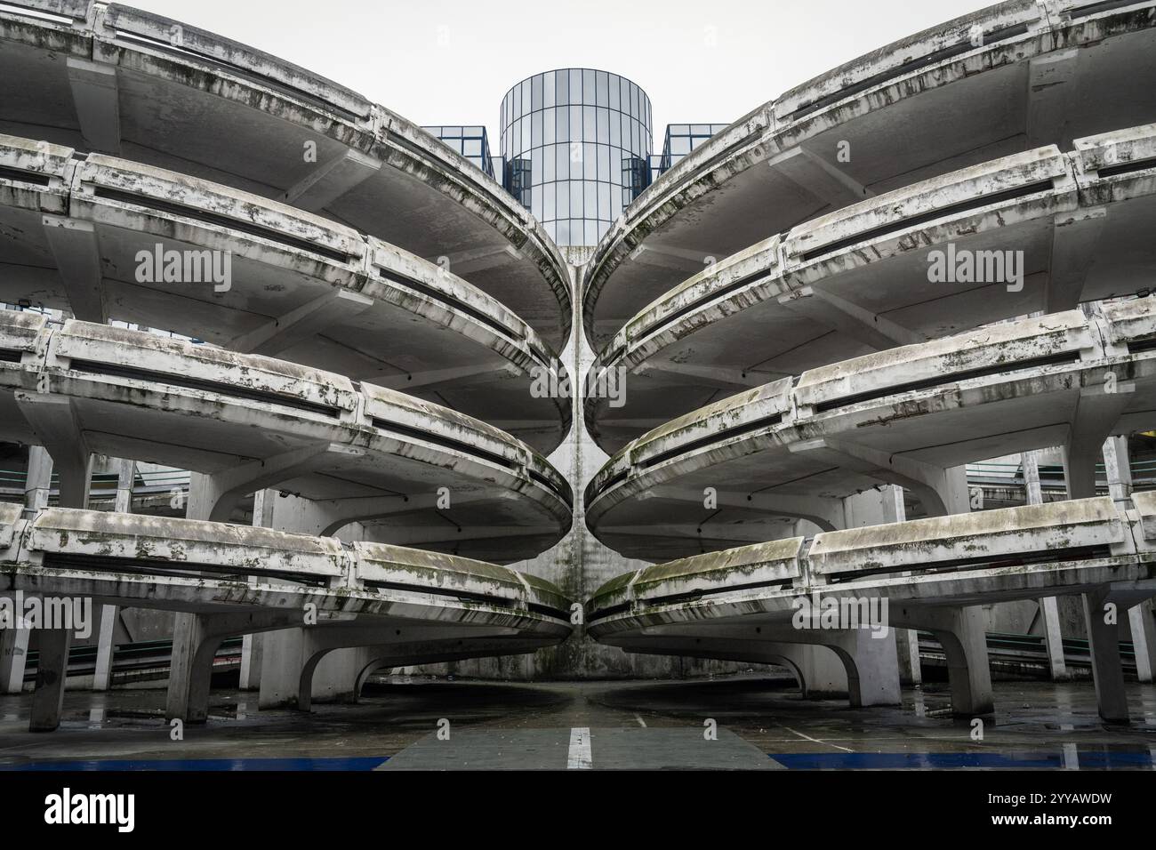 Brutalist Architecture in Suburban Paris Stock Photo - Alamy