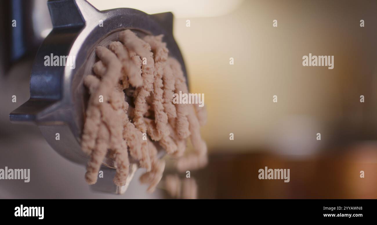 Raw meat preparation close up hi-res stock photography and images - Alamy