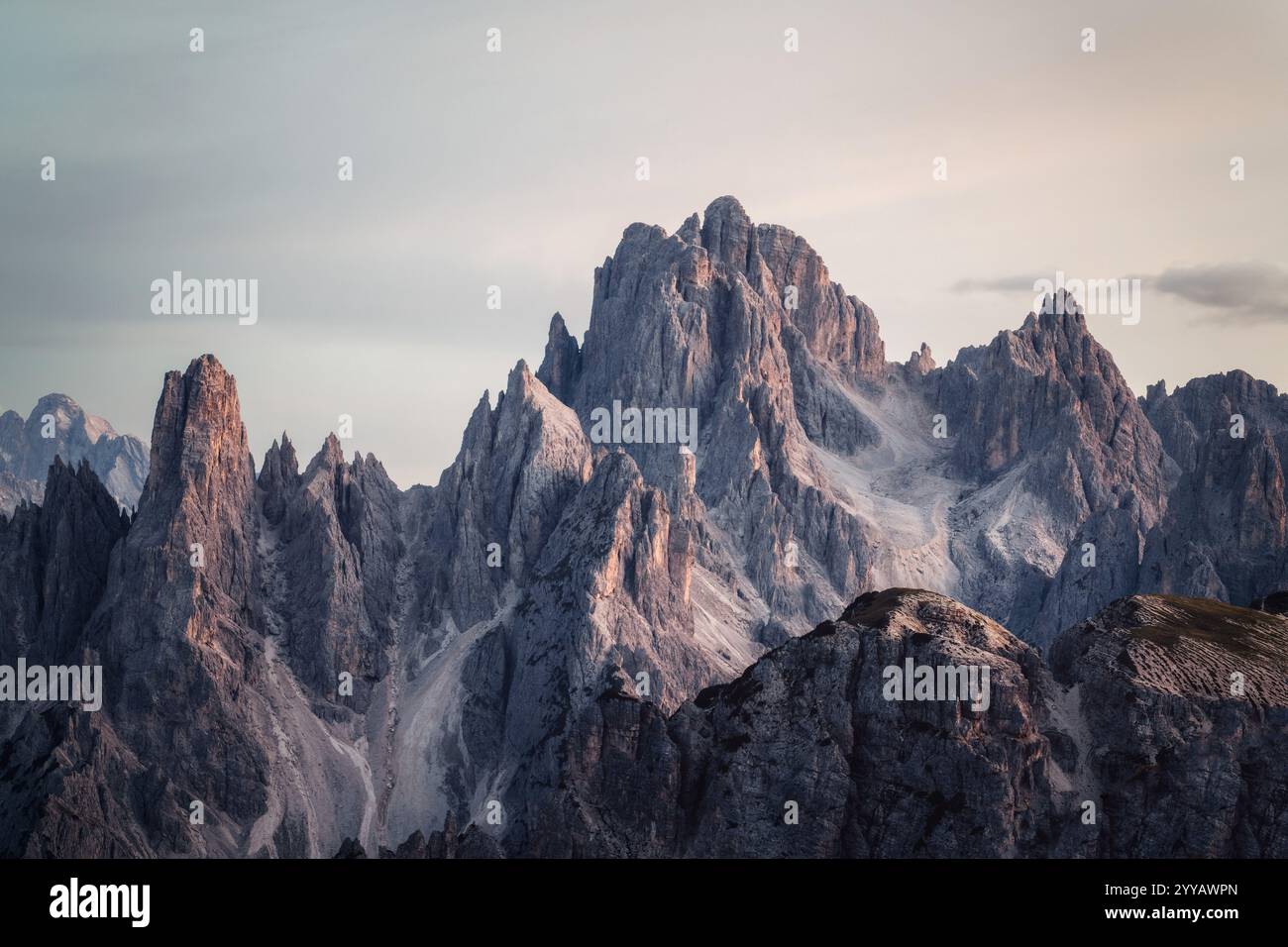 Cadini di Misurina in Italian Dolomites Stock Photo - Alamy
