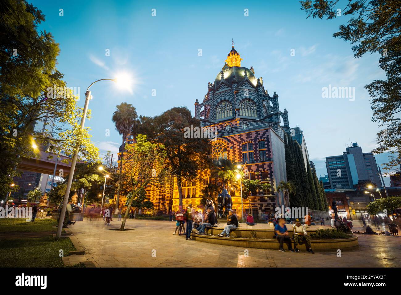 Plaza Botero in Medellin Colombia Stock Photo - Alamy
