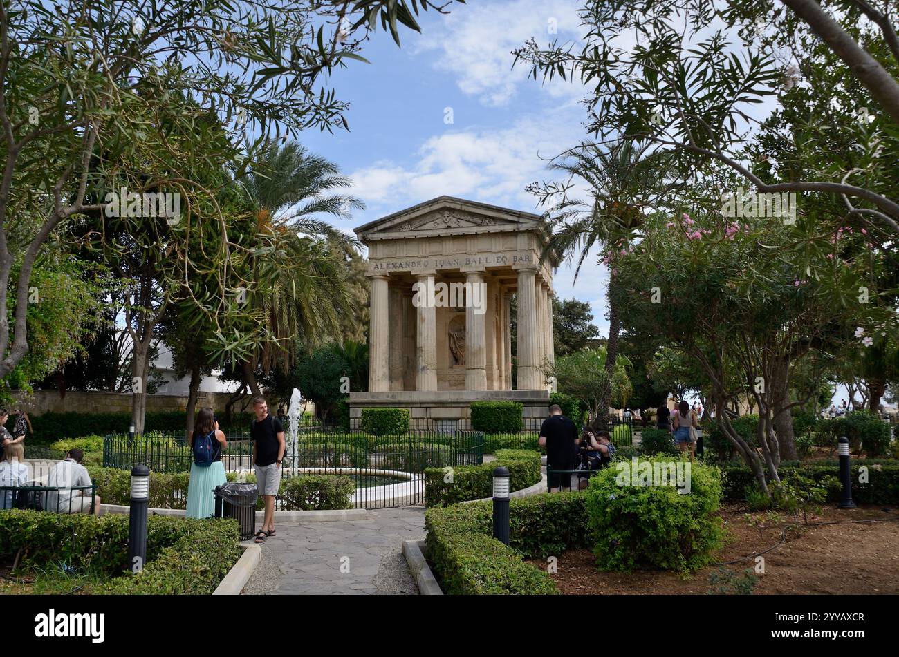 Alexander ball monument malta hi-res stock photography and images - Alamy