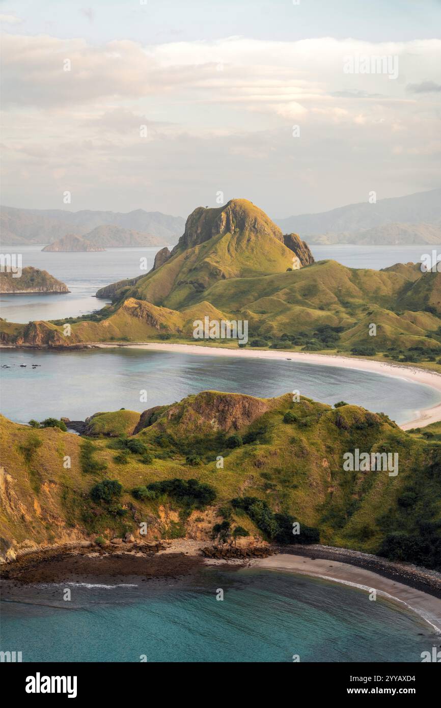 Padar Island in Komodo National Park Indonesia Stock Photo - Alamy