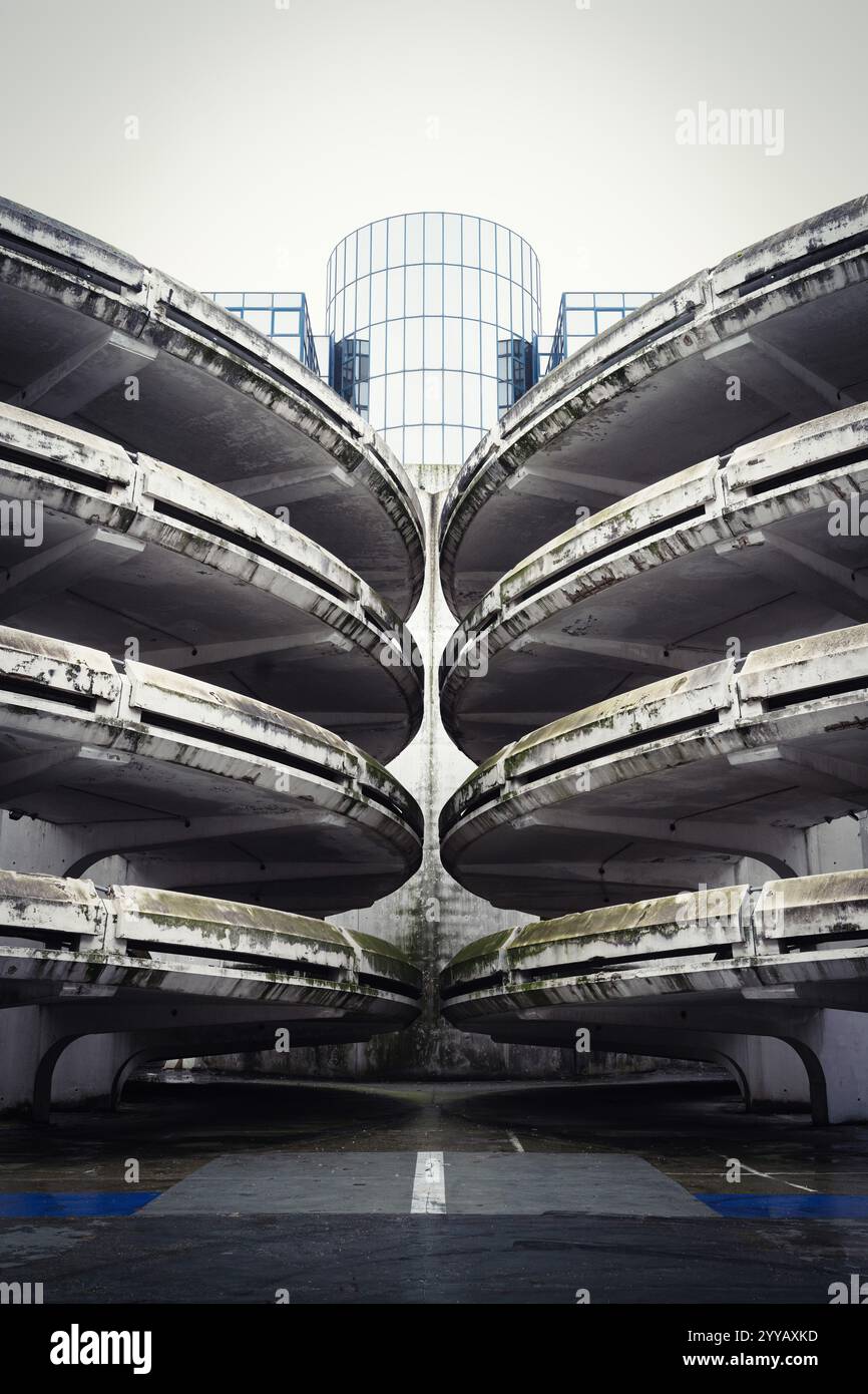 Brutalist Architecture in Suburban Paris Stock Photo - Alamy