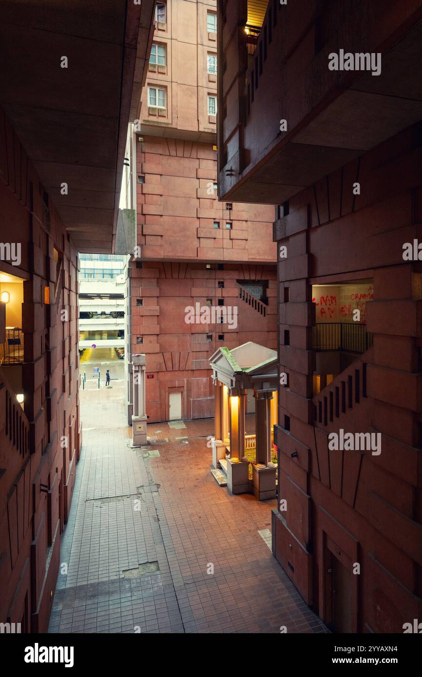 Brutalist Architecture in Suburban Paris, January 2023 Stock Photo - Alamy
