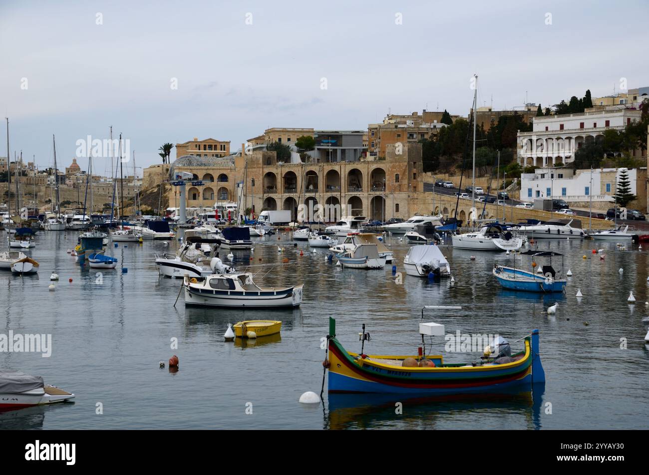 Kalkara Port, Calcara-Kalkara, Malta, Europe Stock Photo - Alamy