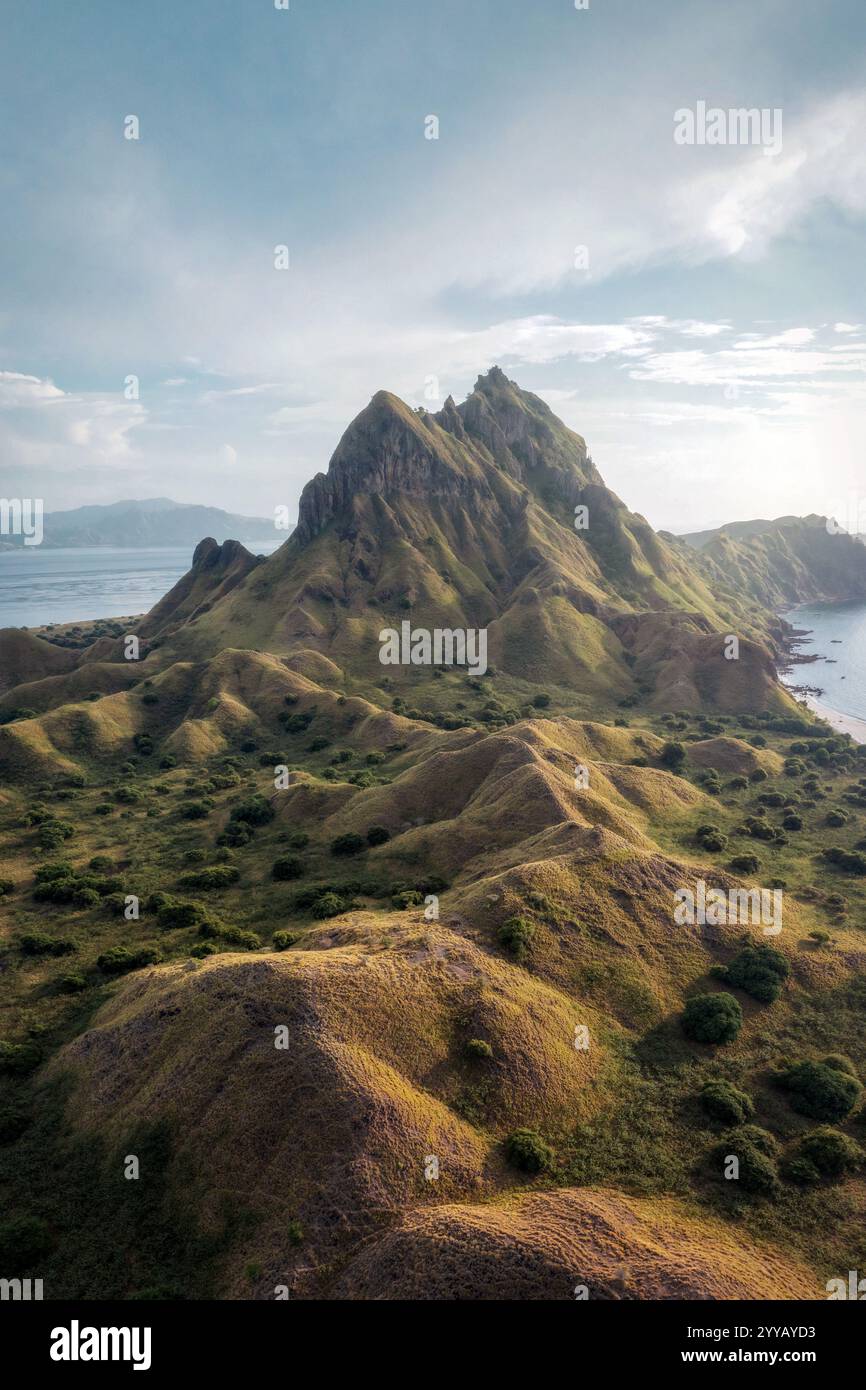 Padar Island in Komodo National Park Indonesia Stock Photo - Alamy