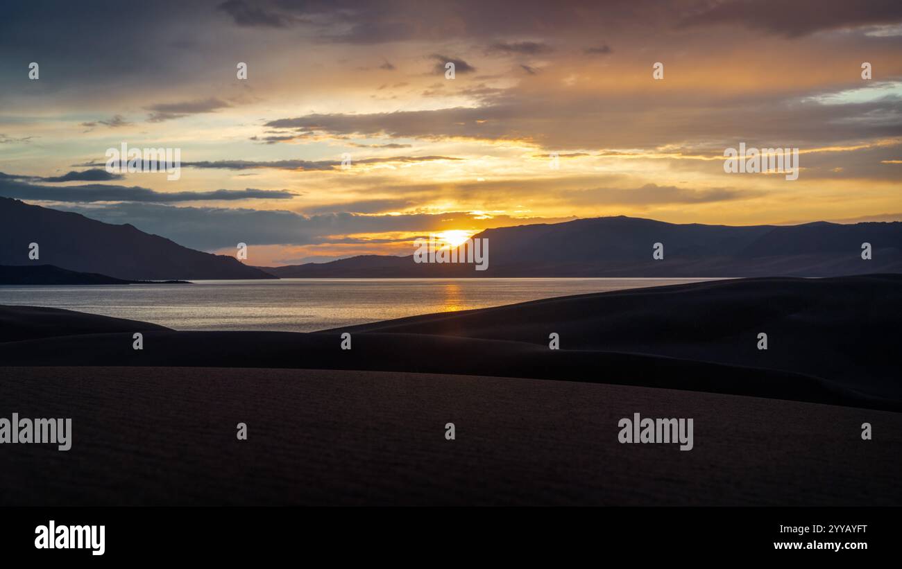 Aerial view mongolian hi-res stock photography and images - Alamy