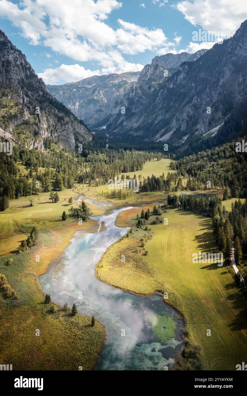 Austrian alps reflection in water hi-res stock photography and images ...