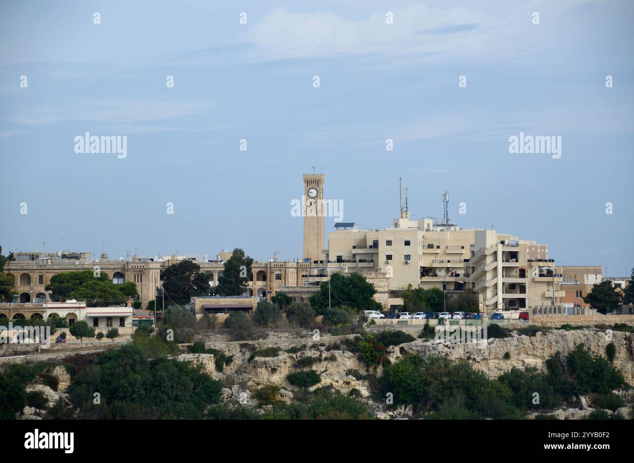 View clock tower malta hi-res stock photography and images - Alamy