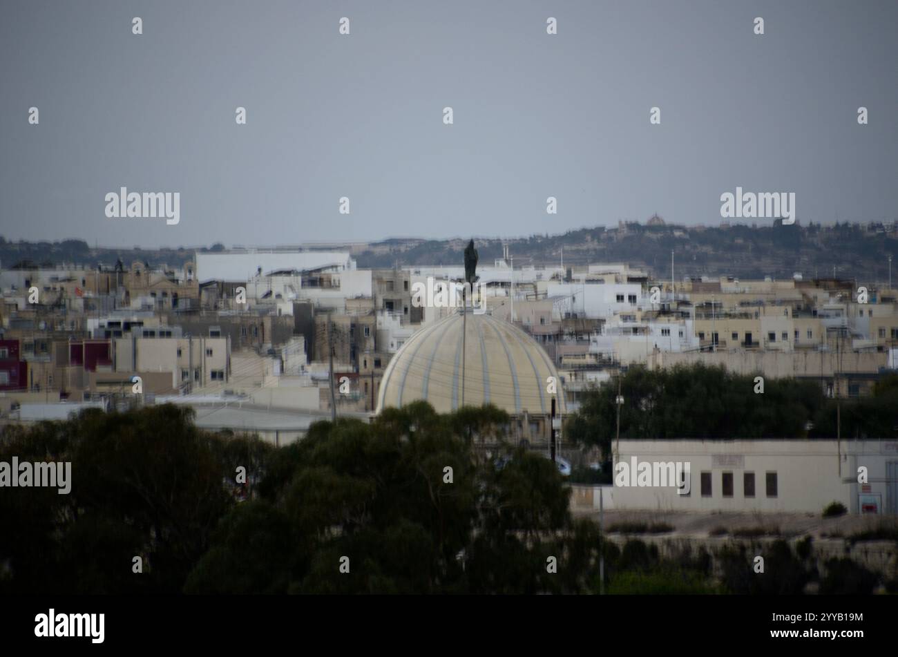 Our Lady of the Miraculous Medal Church, Hamrun view from Capuchin ...