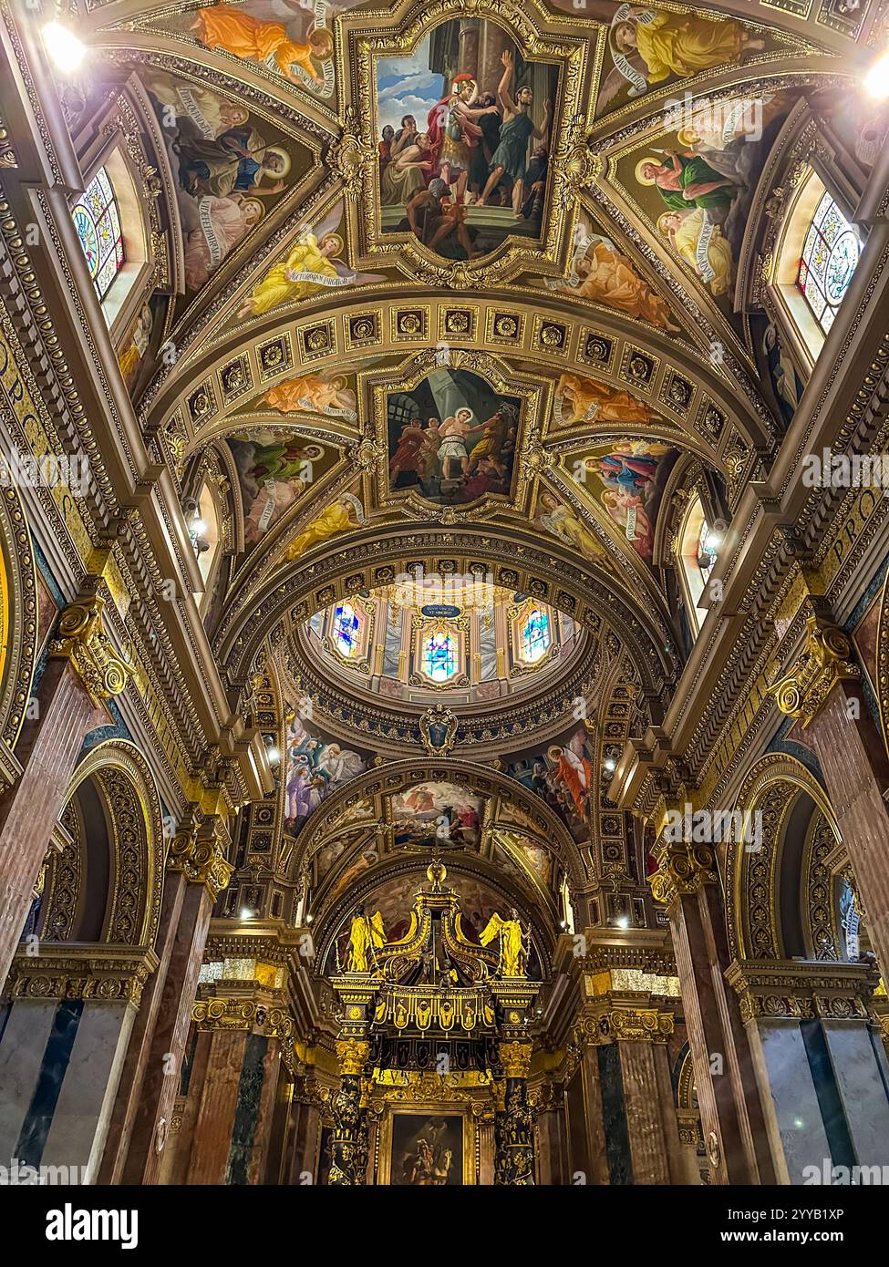 Victoria, Gozo, Malta - June 8, 2024: St. George's Basilica's majestic ...