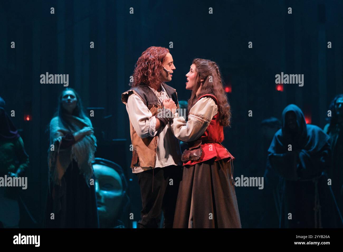 British writer Ken Follett presents "Los Pilares de La Tierra" Musical ...