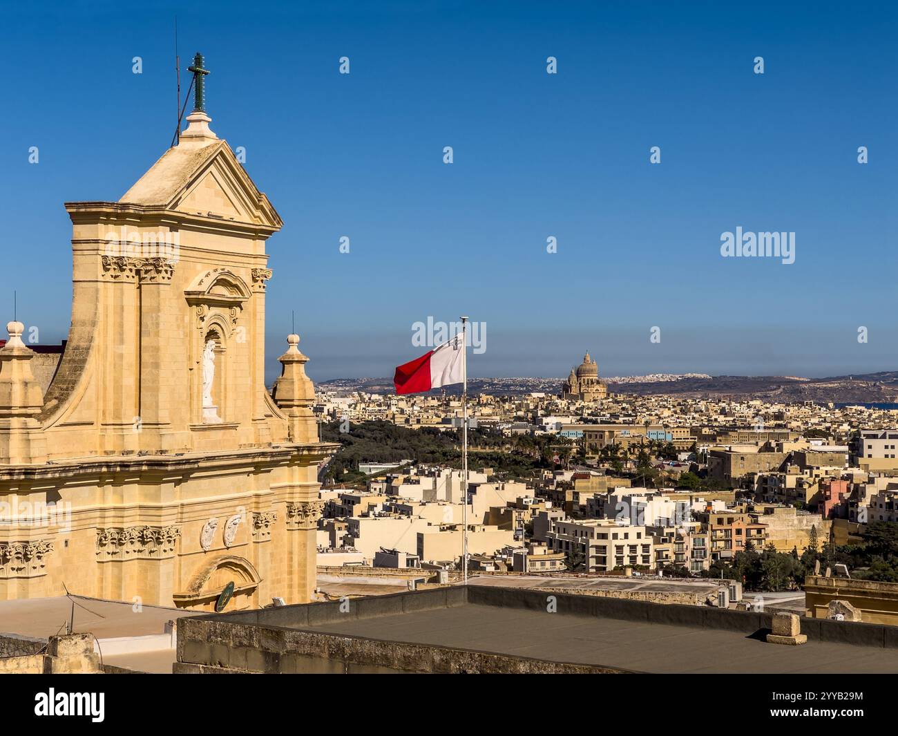 Rabat malta town view hi-res stock photography and images - Alamy