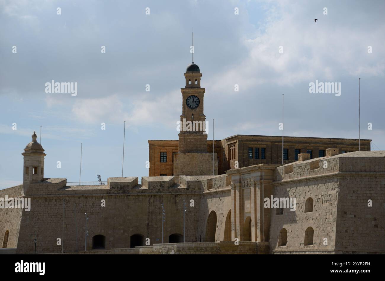 St Michael Bastion, Isla-Senglea view from Porta d' Aragon-Advanced ...