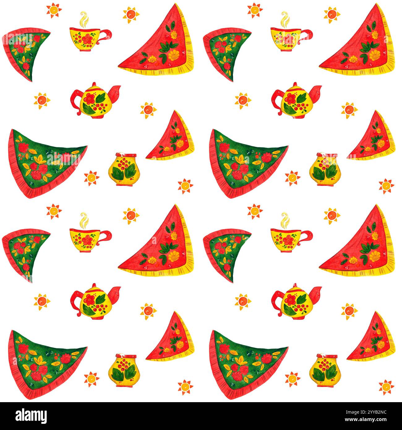 Folk scarf Cut Out Stock Images & Pictures - Alamy