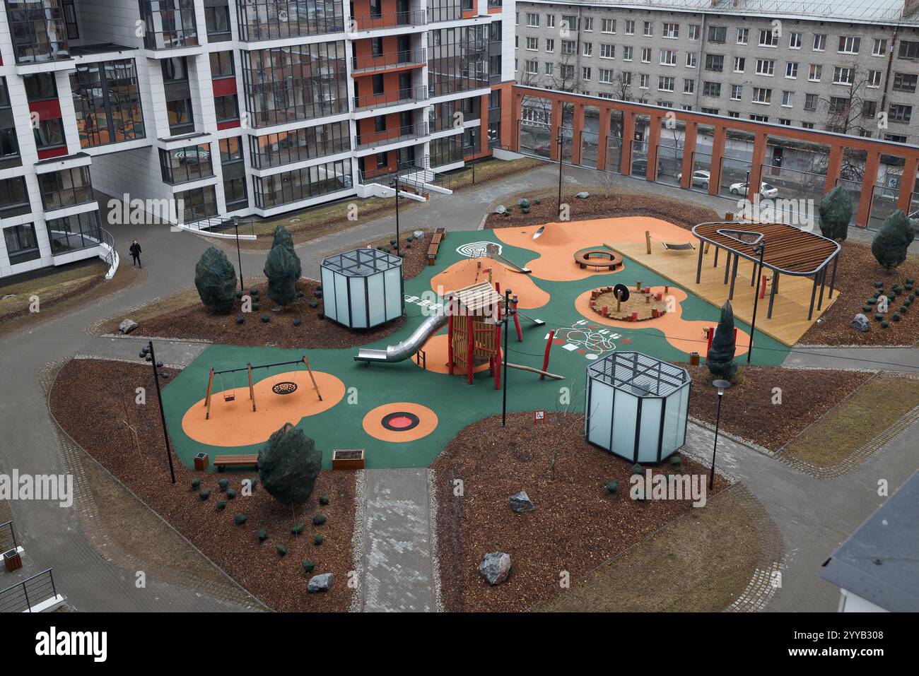 Exploring Modern Urban Playground Design within a Residential Area for Community Engagement ...