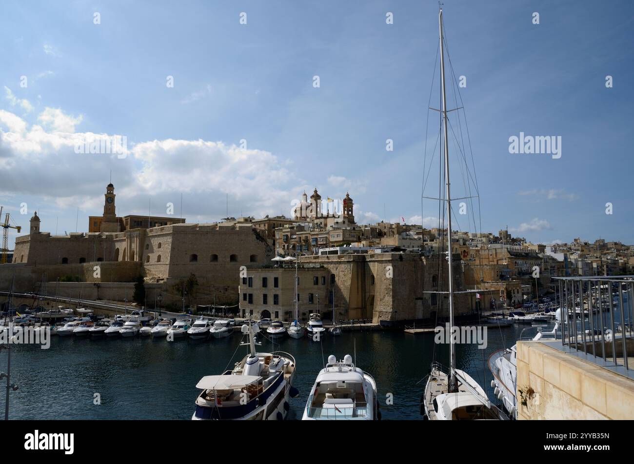 Isla-Senglea view from Porta d' Aragon-Advanced Gate, Birgu-Vittoriosa ...
