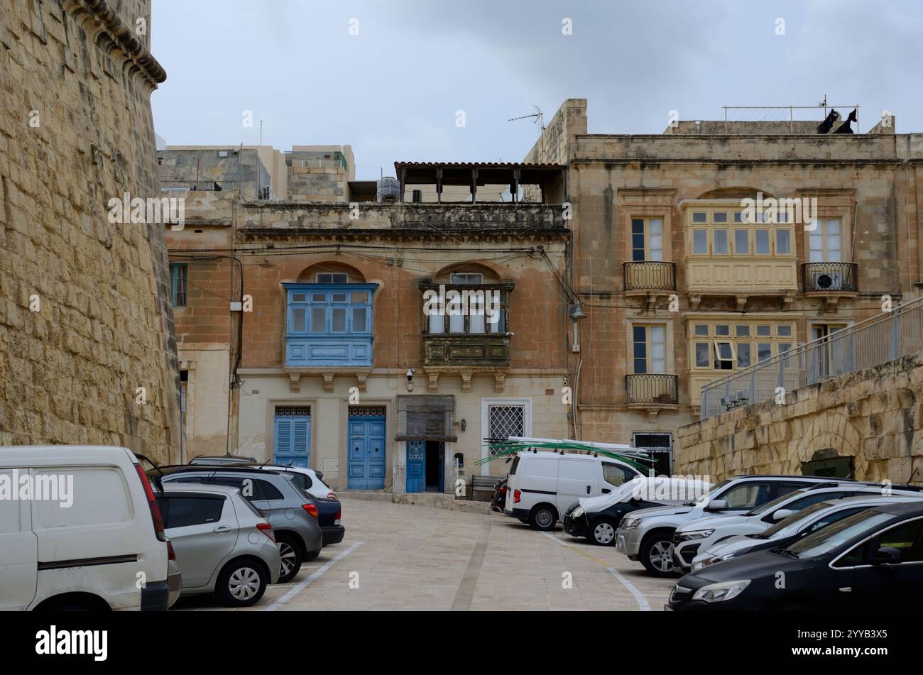 Il Qwartier, Birgu-Vittoriosa, Malta, Europe Stock Photo - Alamy
