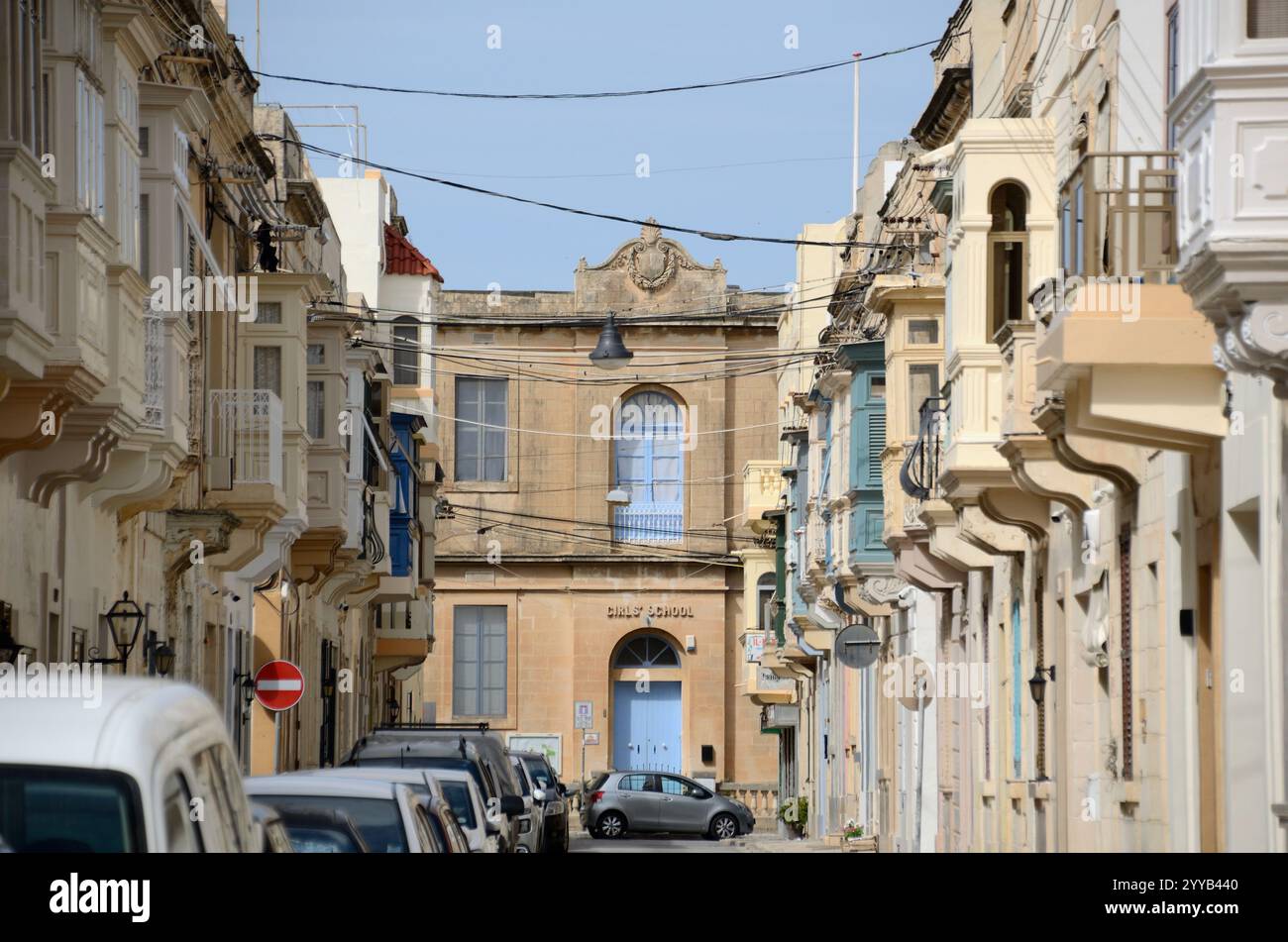 Konti Ruggieru Street, Triq Gorg Borg Olivier, Rabat, Malta, Europe ...