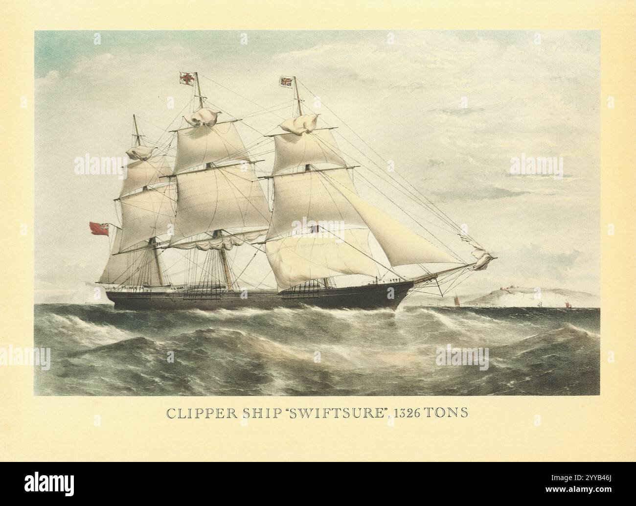 1860 Ship British Clipper Ships 1860 Hi Res Stock Photography And