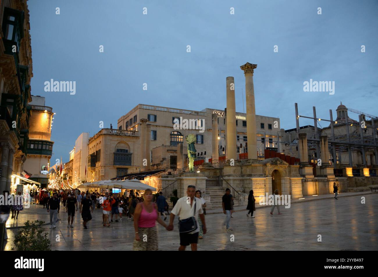 Royal Opera House, Valletta, Malta, Europe Stock Photo - Alamy