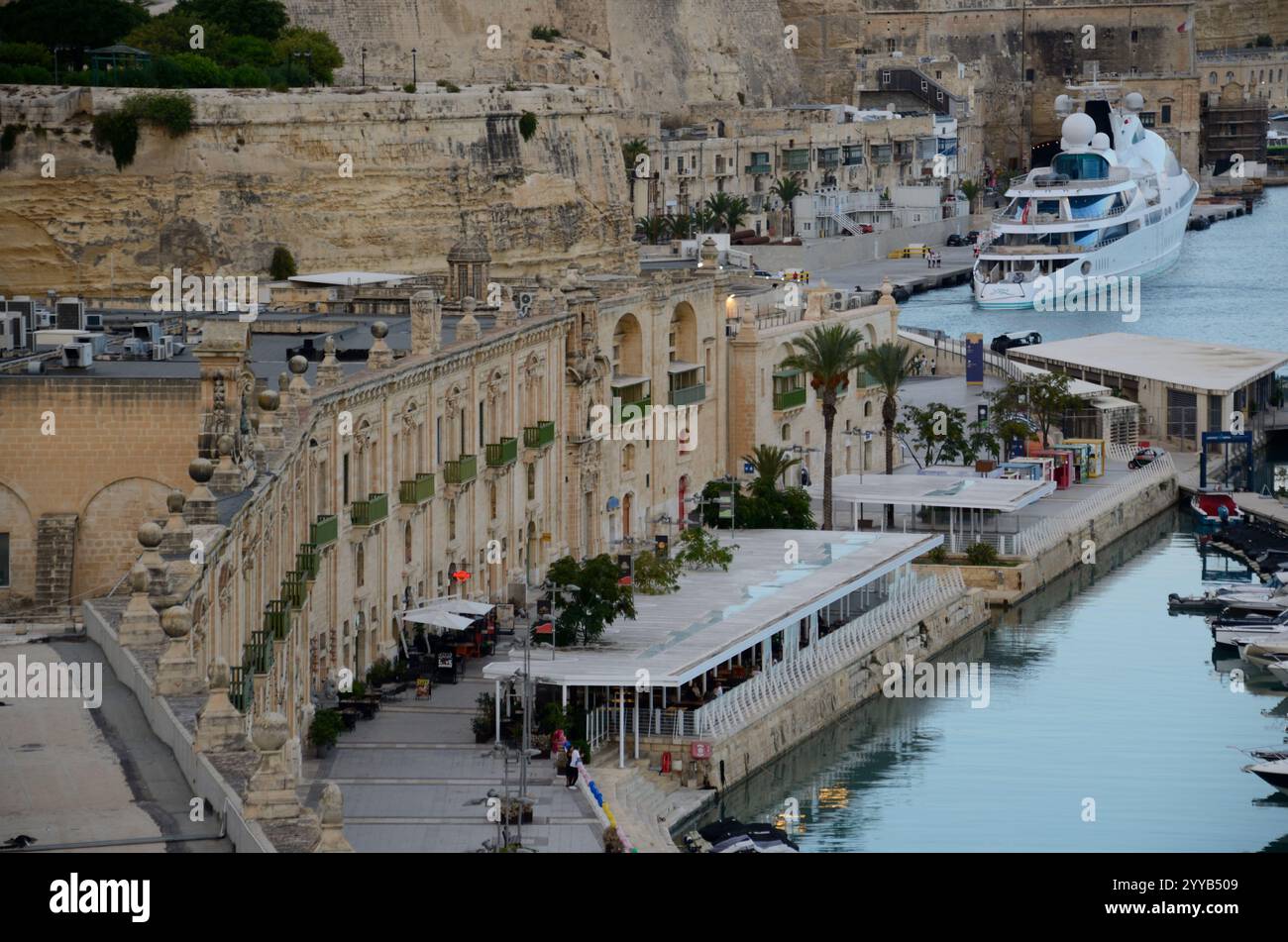 Valletta waterfront view from hi-res stock photography and images - Alamy