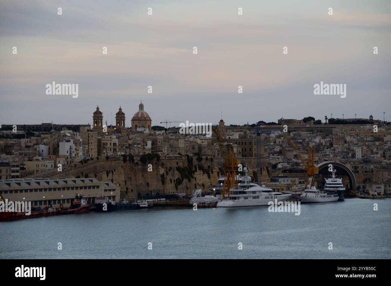Isla-Senglea view from King George V Park, Floriana, Malta, Europe ...