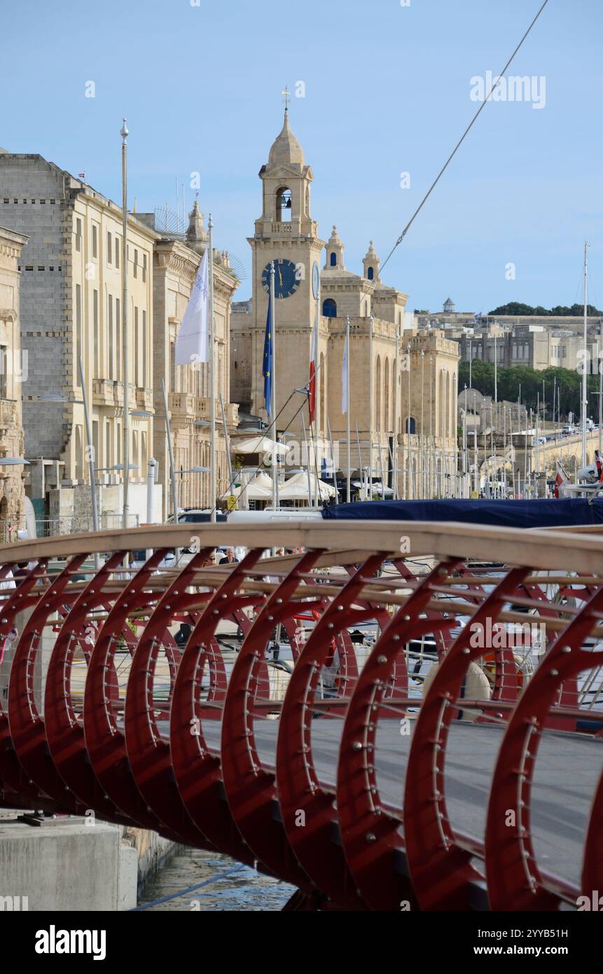 Maritime Museum, Waterfront, Birgu-Vittoriosa, Malta, Europe Stock ...