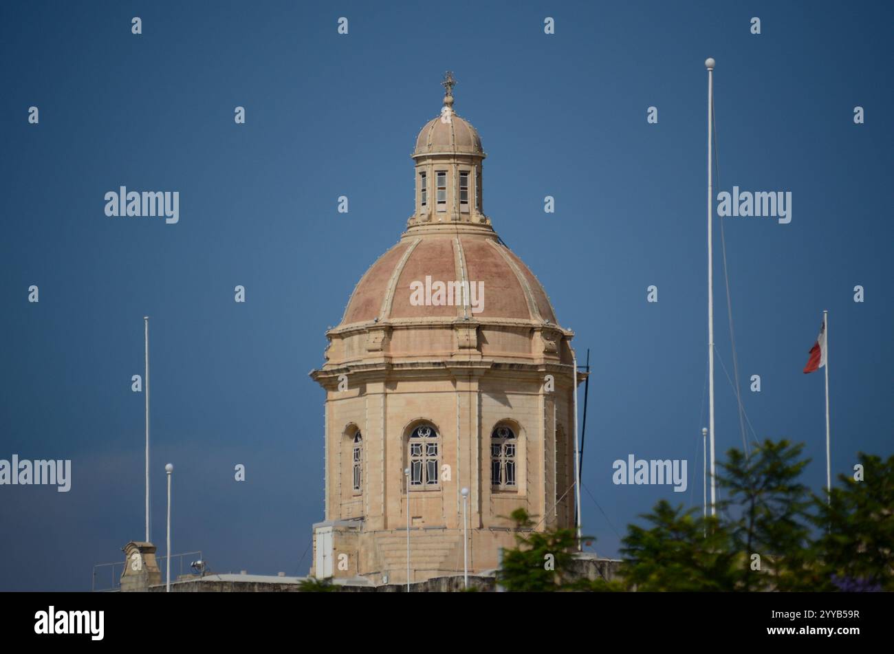 Annunciation Church, Birgu-Vittoriosa view from Bormla Waterfront ...