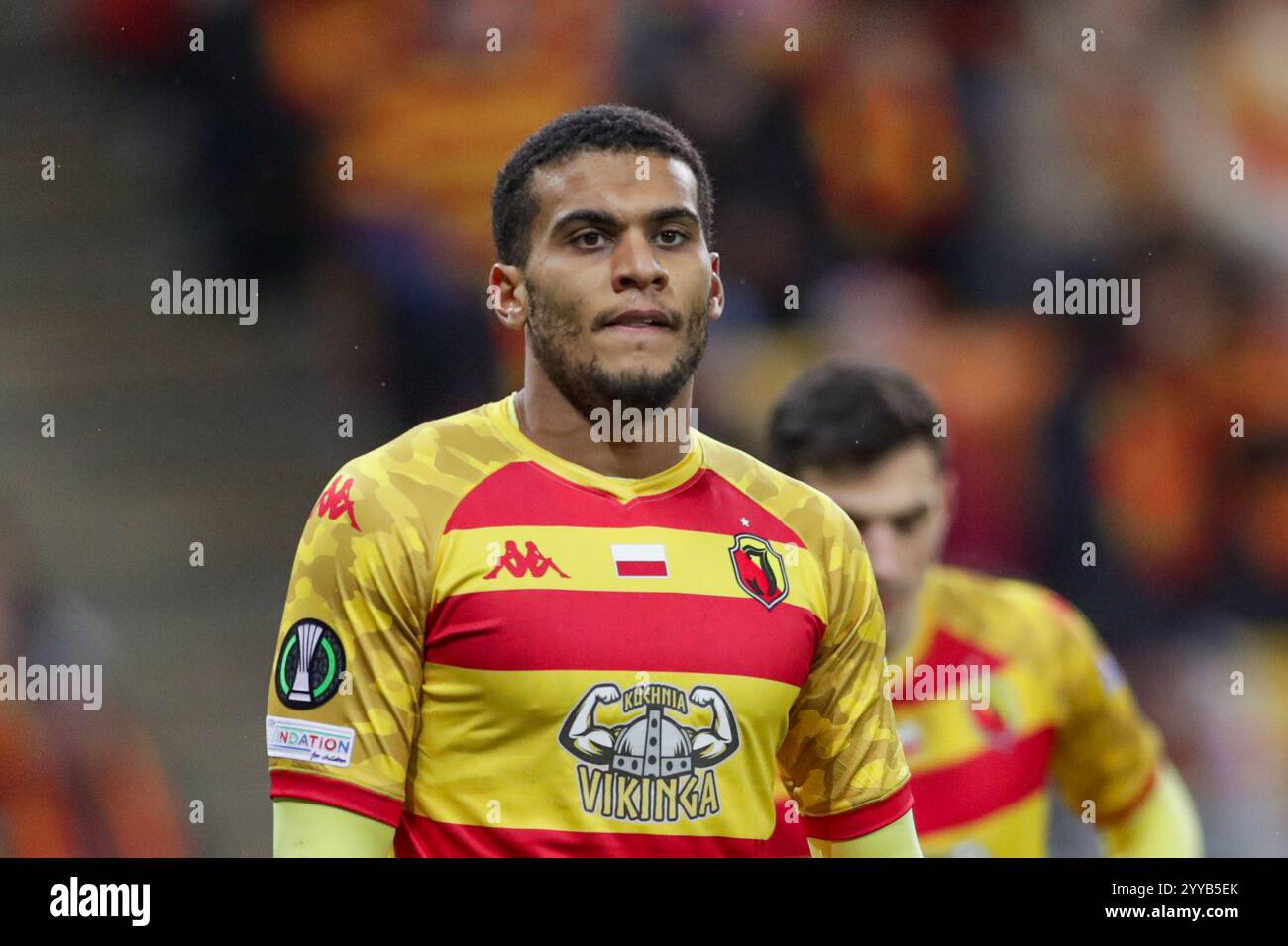 Bialystok, Poland. 19th Dec, 2024. Lamine Diaby-Fadiga of Jagiellonia ...